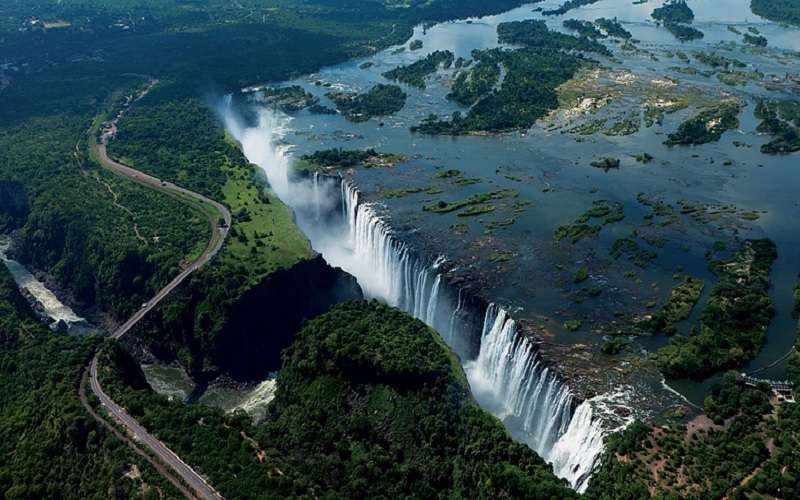 Chundu Island, Victoria Falls, Zimbabwe