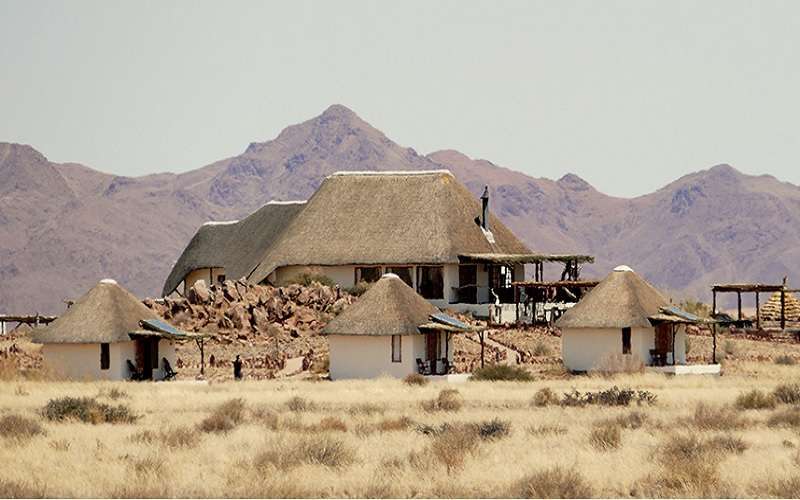 Namibia Huts Himba Village In Namibia Editorial Image. Image Of Desert
