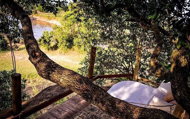 The Nest Treehouse in the Mara North Conservancy, Kenya