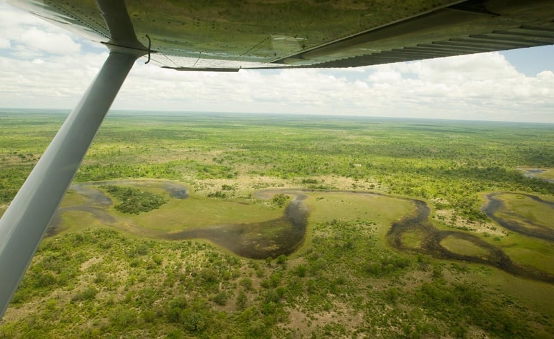 Duba Plains Camp, Okavango Delta in Botswana