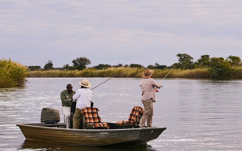 5 Day Okavango Delta Tiger Fishing Nxamaseri Island Lodge