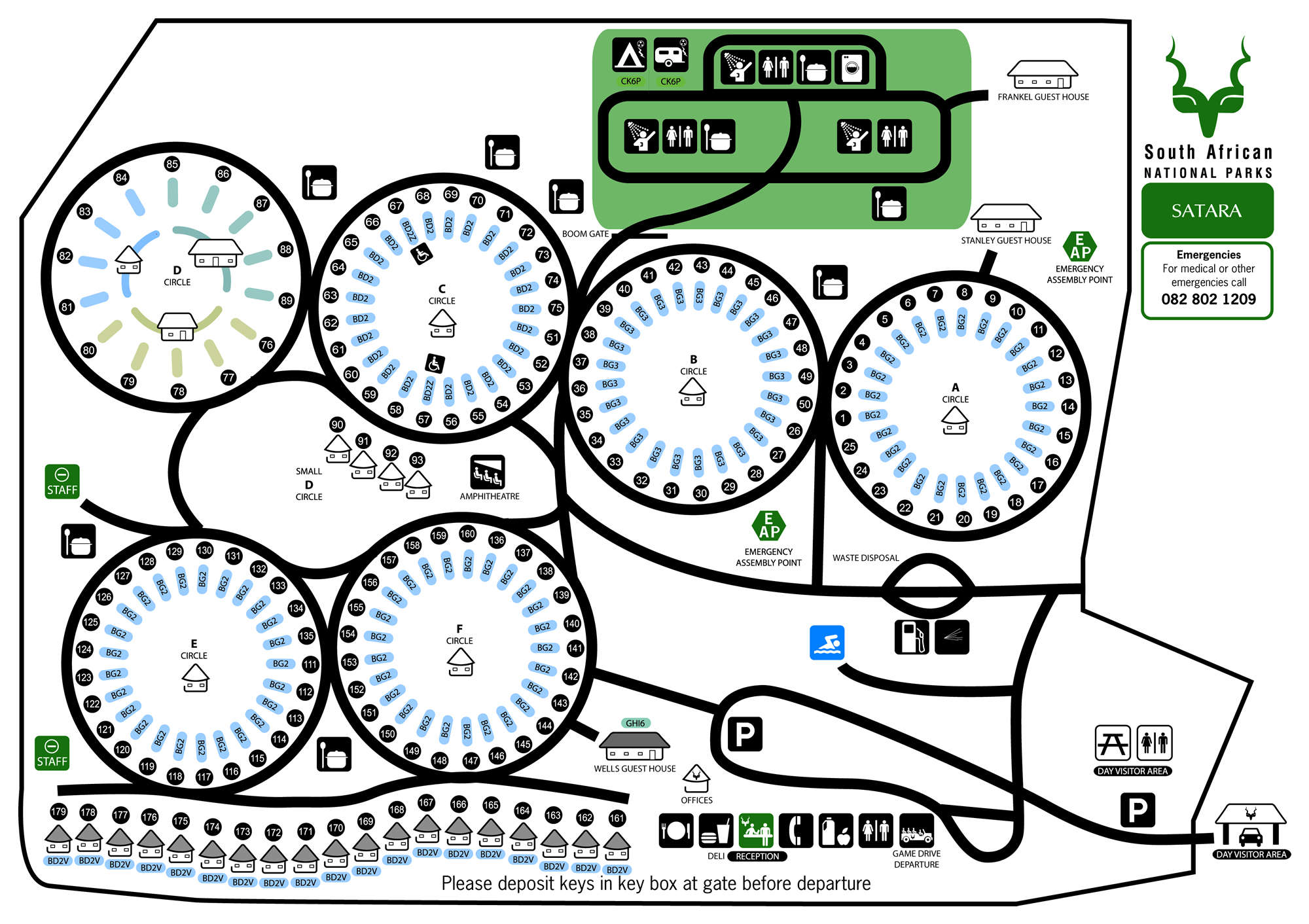 Satara Rest Camp, Kruger National Park, South Africa